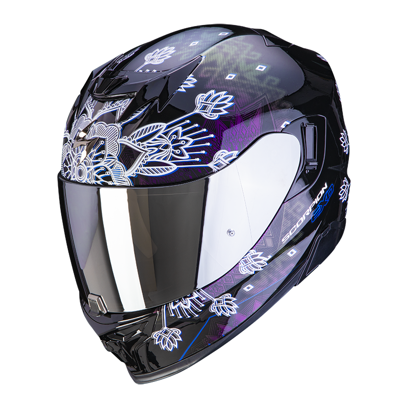 SCORPION EXO-520 EVO AIR TINA BLACK CHAMELEON - Helmstudio Leipzig