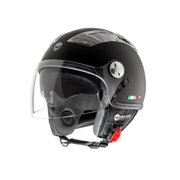 Helmo Milano DEMI JET TURBINE RUBBER BLACK - Helmstudio Leipzig