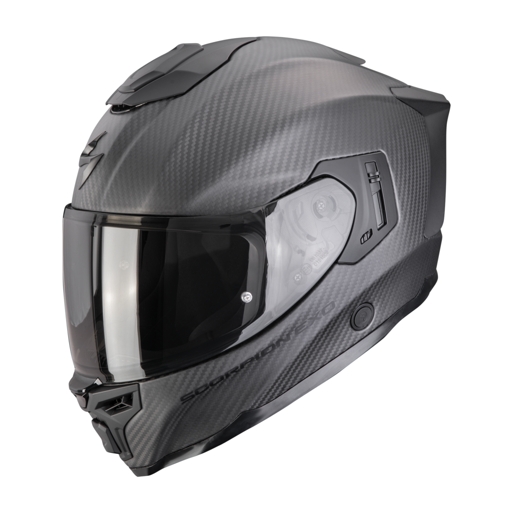 SCORPION EXO-1500 CARBON AIR SOLID MATT BLACK - Helmstudio Leipzig