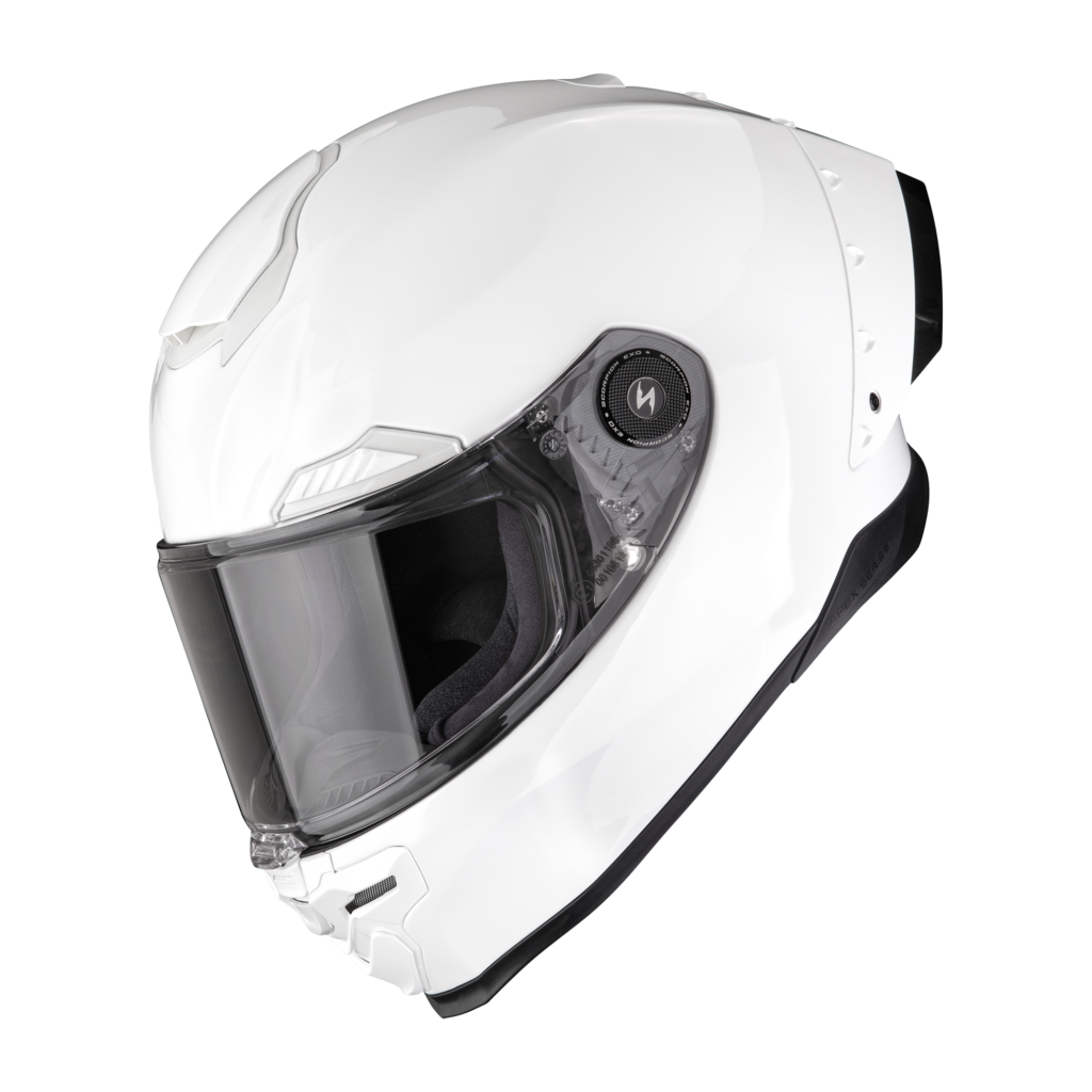 SCORPION EXO-RACE AIR SOLID WHITE - Helmstudio Leipzig