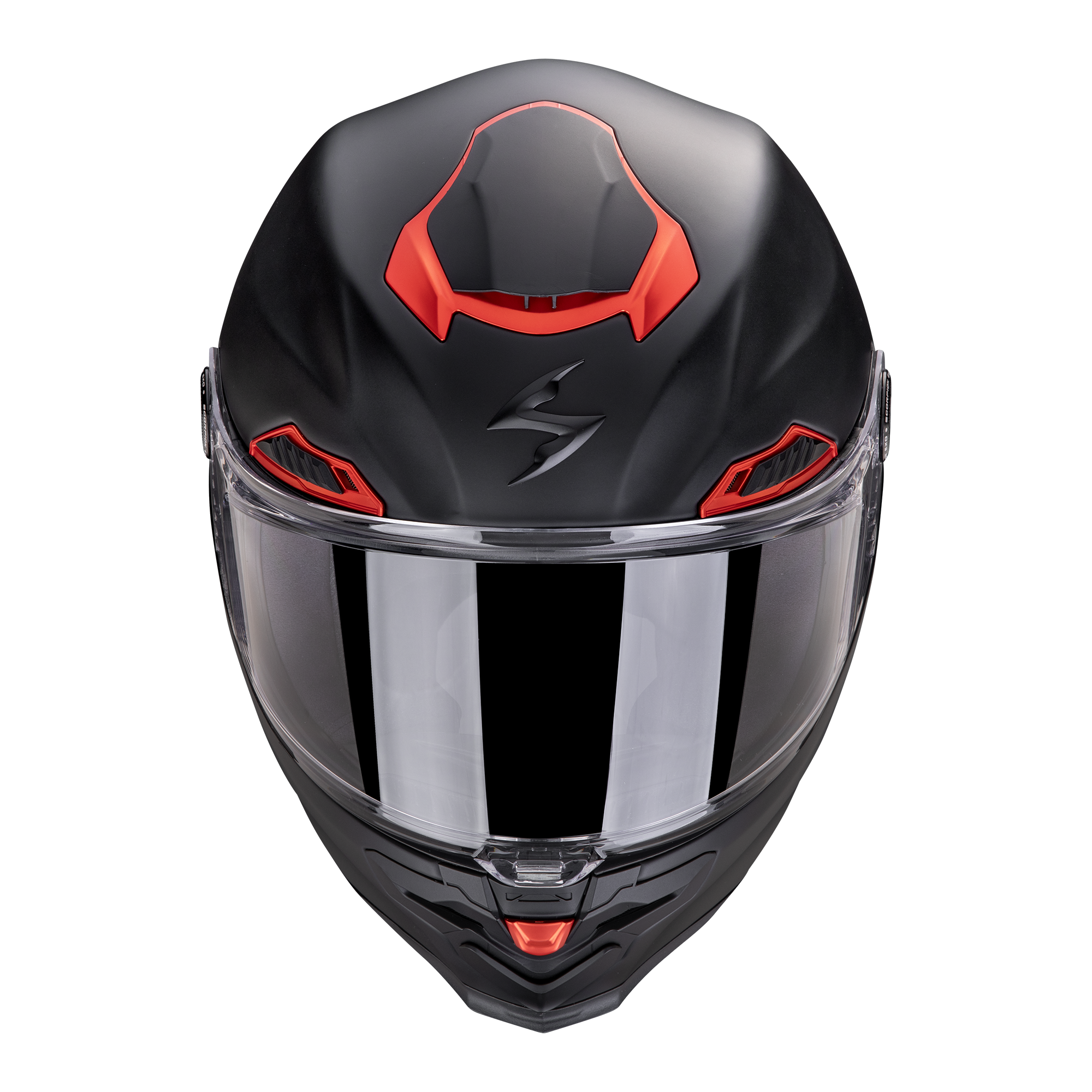 SCORPION EXO-RACE AIR SOLID MATT BLACK-RED - Helmstudio Leipzig